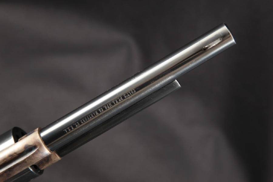 Colt Peacemaker .22 Model, Blue & Case Colored 6" .22 Wmrf 6-Shot ...