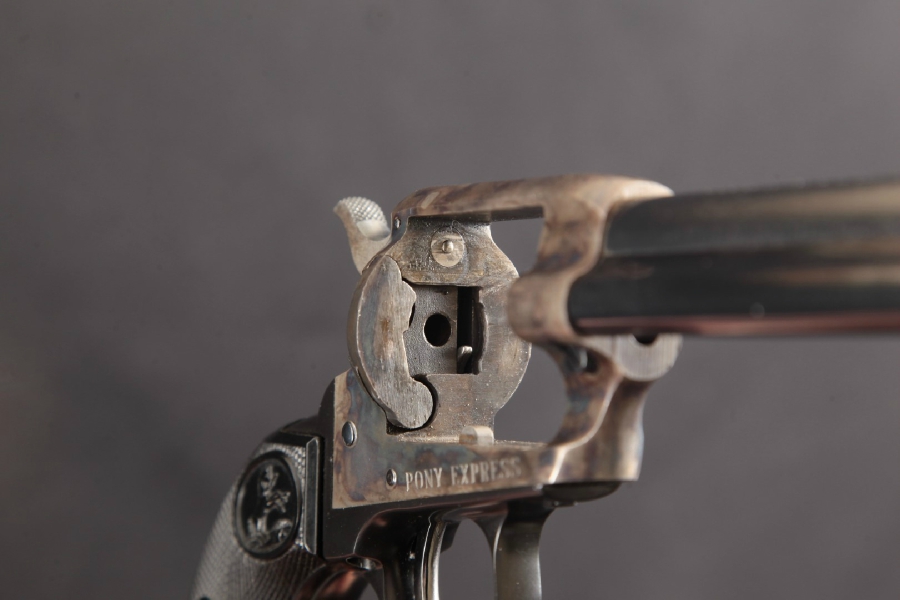 Colt Peacemaker .22 Model, Blue & Case Colored 6" .22 Wmrf 6-Shot ...