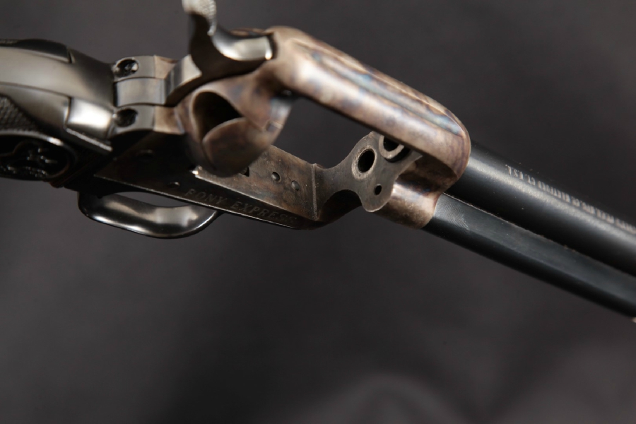 Colt Peacemaker .22 Model, Blue & Case Colored 6" .22 Wmrf 6-Shot ...