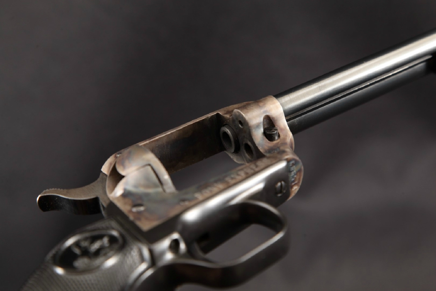 Colt Peacemaker .22 Model, Blue & Case Colored 6" .22 Wmrf 6-Shot ...