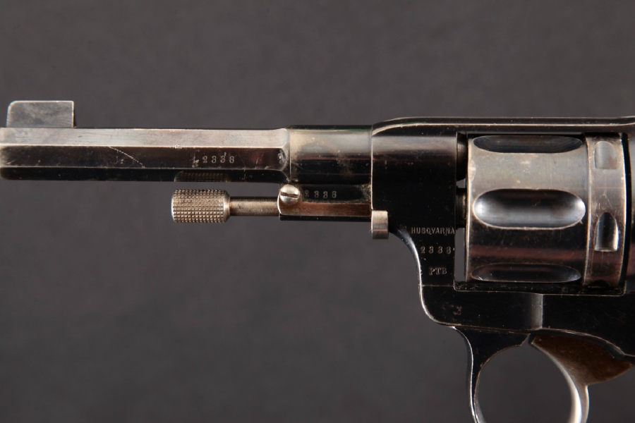 Husqvarna Model 1887 Officer’S Swedish Nagant, Landstormen Unit Marked ...