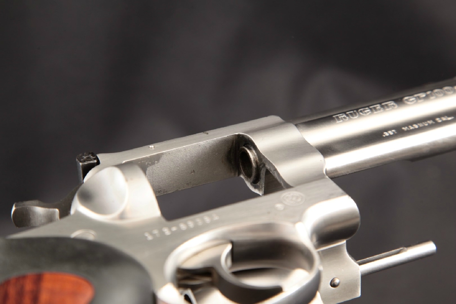 Ruger Gp100 Gp-100 Full Underlug Model, Stainless Steel 4 6-Shot Da/Sa ...