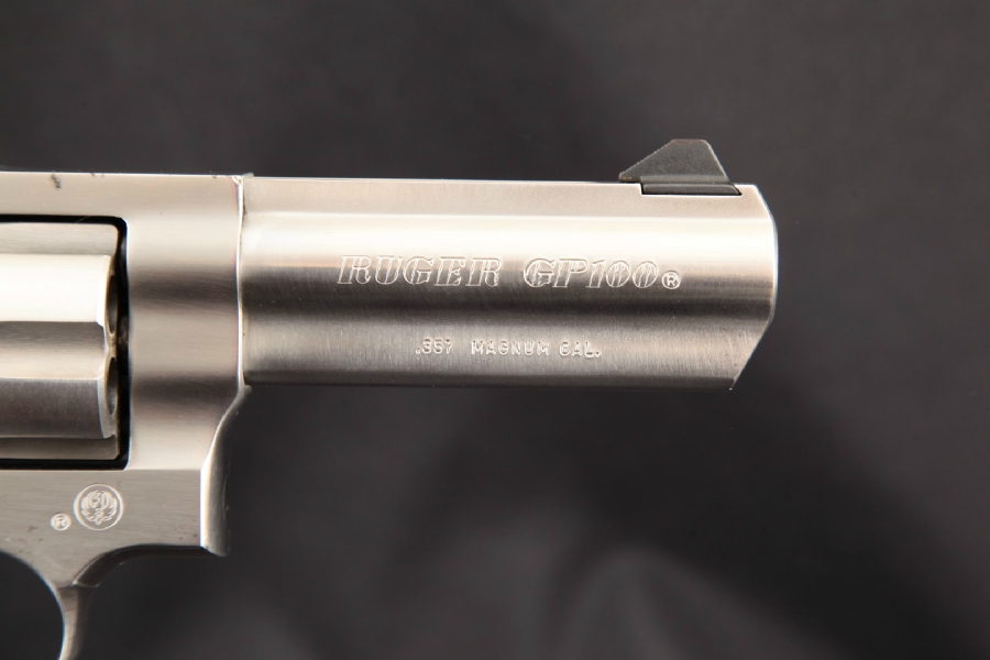 Ruger Gp100 Gp-100 Full Underlug Model, Stainless Steel 4 6-Shot Da/Sa ...