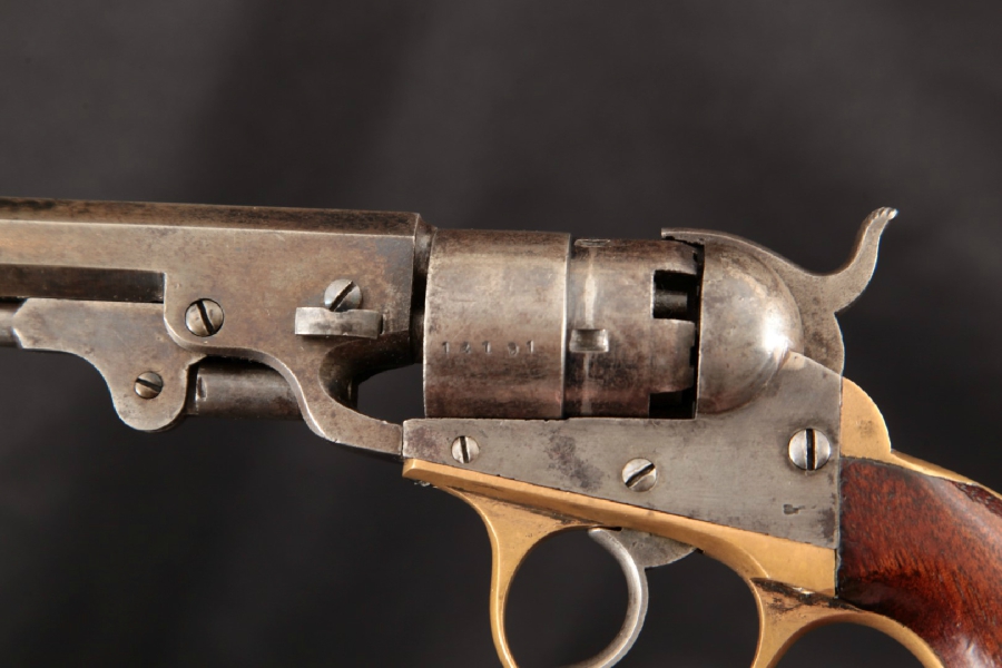 J. M. Cooper Of Philadelphia .36 Navy 2nd Model, Blue & Brass 4” 5 Shot ...