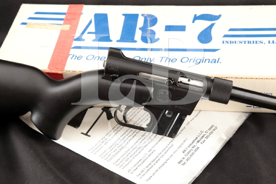 Charter Arms AR7 Explorer Takedown Floating Stock Model, Black 16 1/8 ...