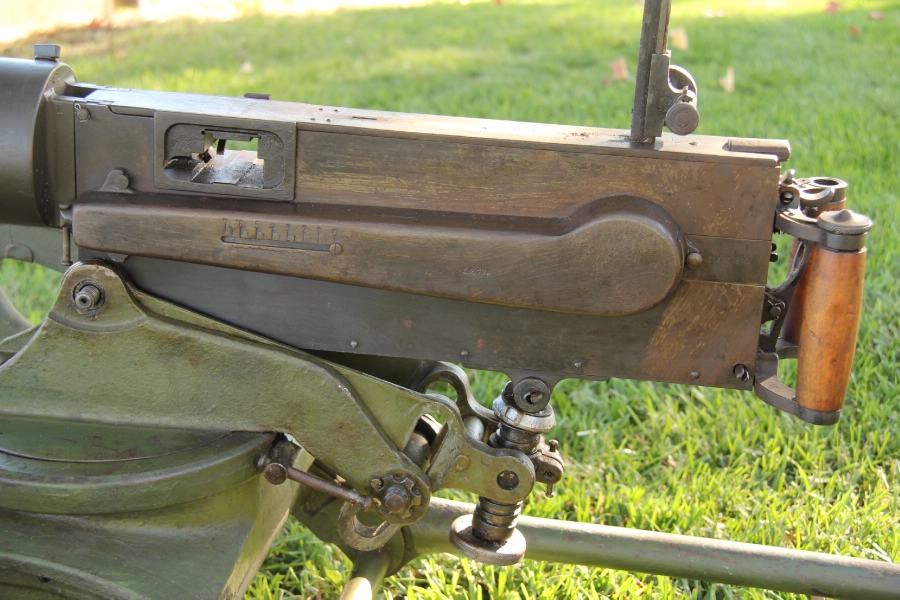 Demilled Maxim / Soviet 7.62mm Heavy Machine Gun M1910 (Spm) & Sokolov ...