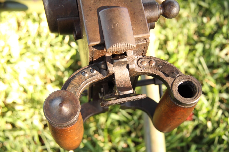 Demilled Maxim / Soviet 7.62mm Heavy Machine Gun M1910 (Spm) & Sokolov ...