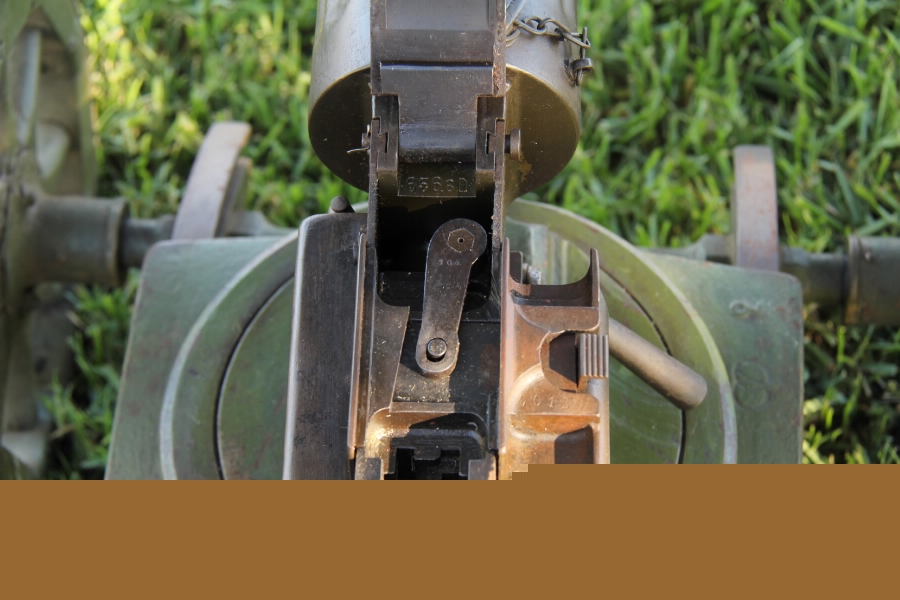 Demilled Maxim / Soviet 7.62mm Heavy Machine Gun M1910 (Spm) & Sokolov ...