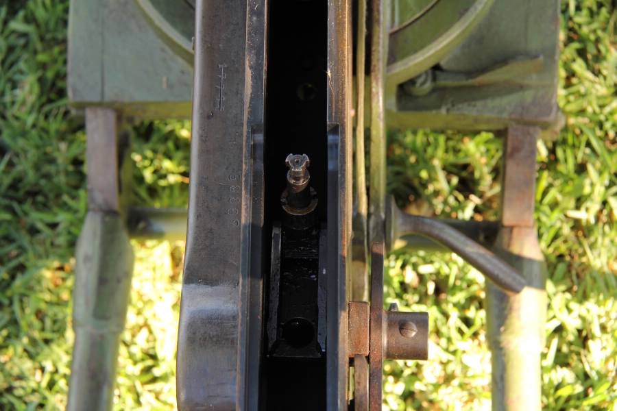 Demilled Maxim / Soviet 7.62mm Heavy Machine Gun M1910 (Spm) & Sokolov ...