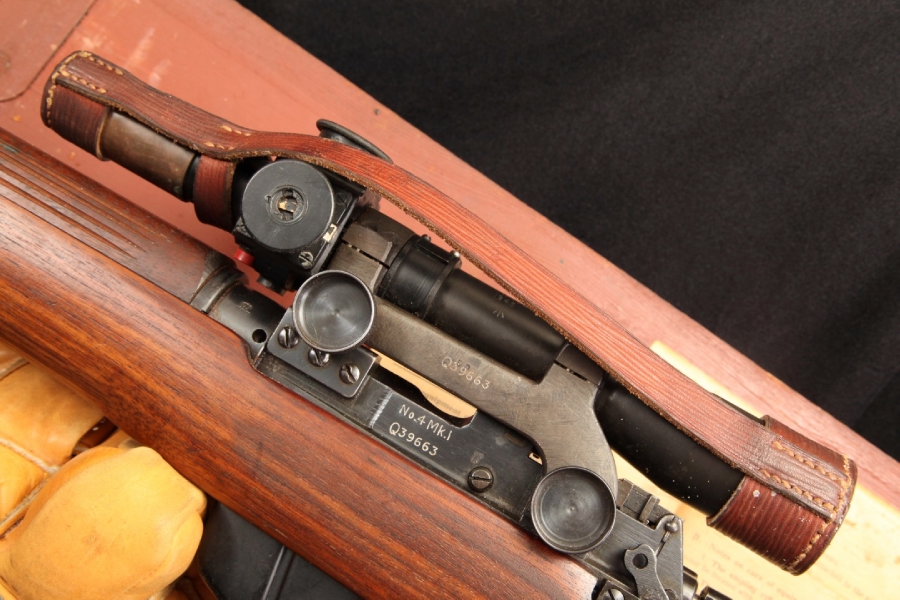 Cased Enfield Bsa No4 Mk1 (T) .303 British Bolt Action Target / Sniper ...