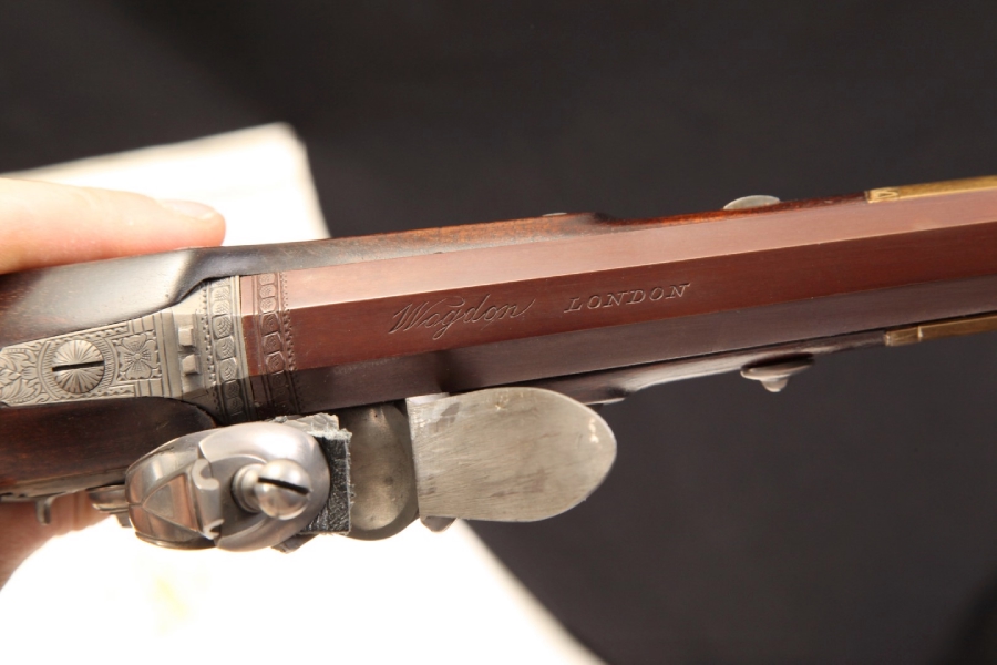 Cased U.S. Historical Society Hamilton-Burr Set 54 Cal Flintlock ...