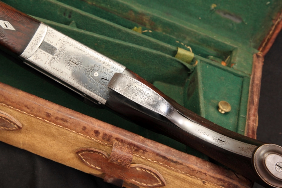 John Rigby & Co. .470 Ne Sxs Nitro Express Double Rifle & Original Case ...