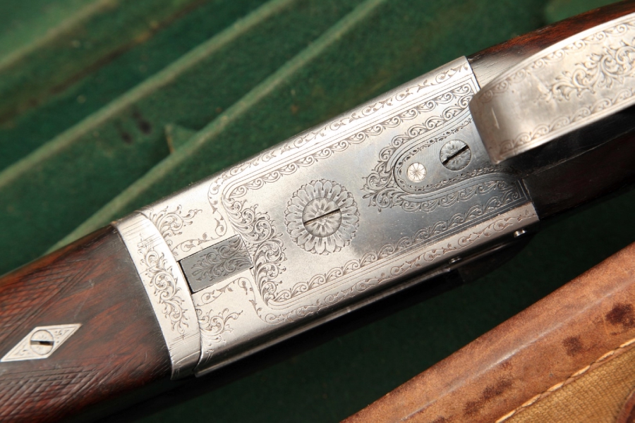 John Rigby & Co. .470 Ne Sxs Nitro Express Double Rifle & Original Case ...