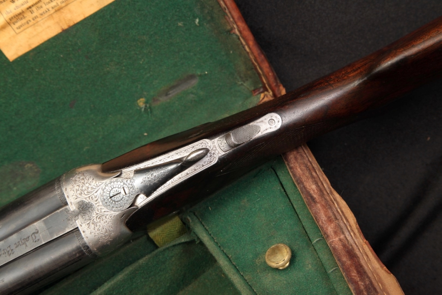 John Rigby & Co. .470 Ne Sxs Nitro Express Double Rifle & Original Case ...