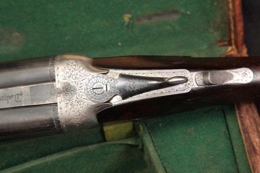 John Rigby & Co. .470 Ne Sxs Nitro Express Double Rifle & Original Case ...