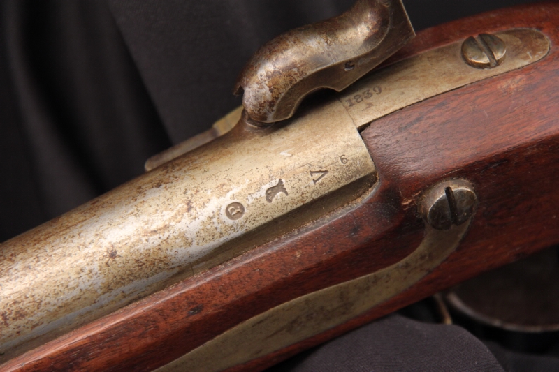 Civil War Springfield .69 Cal. Us Model 1816 M1835 Percussion Musket ...