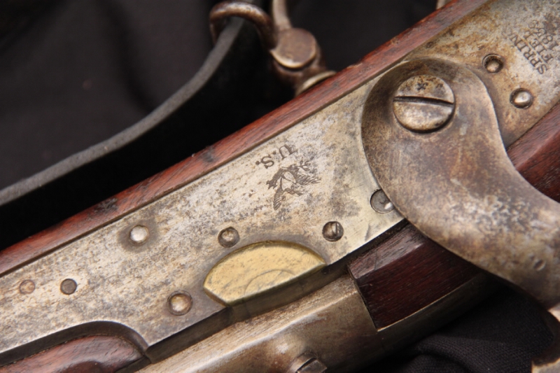 Civil War Springfield .69 Cal. Us Model 1816 M1835 Percussion Musket ...