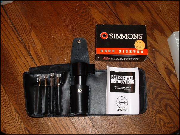 Simmons Mdl 1479 Boresighter W/4 Pcs Stud Set For Sale at GunAuction ...