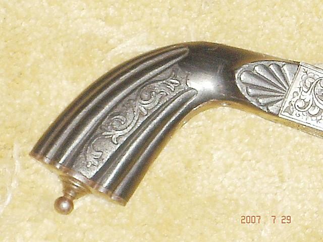 French "Boissy" 2 Barrel 12 Mm Pinfire Pistol Fact. Eng. For Sale at ...