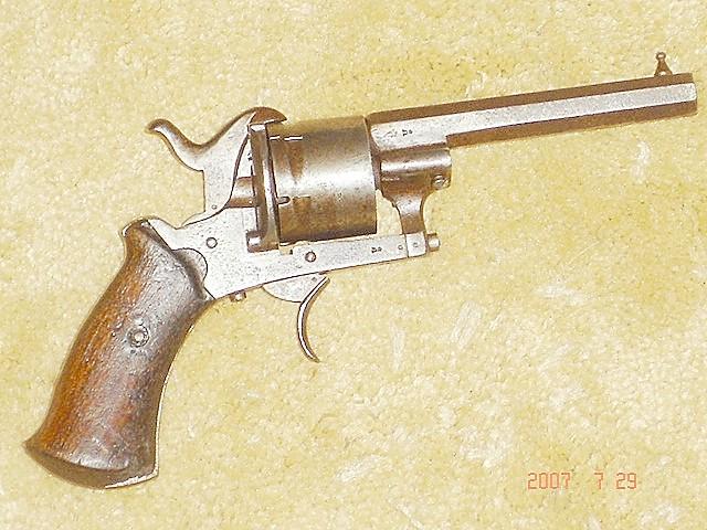 Belgium - The Guardian 9mm Pinfire Revolver 1878 American Model For ...