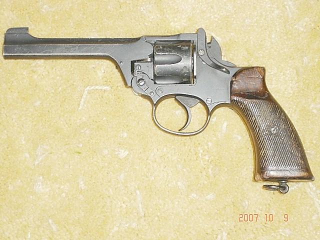 Webley - Enfield No2 Mk 1* Wwii Enfield .38 Revolver 1938 Tanker Model ...
