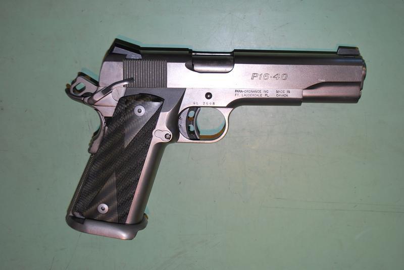 Para-Ordnance Mfg. Inc. P16.40 S&W Sa Custom Upgrade, Match Pistol Ss ...