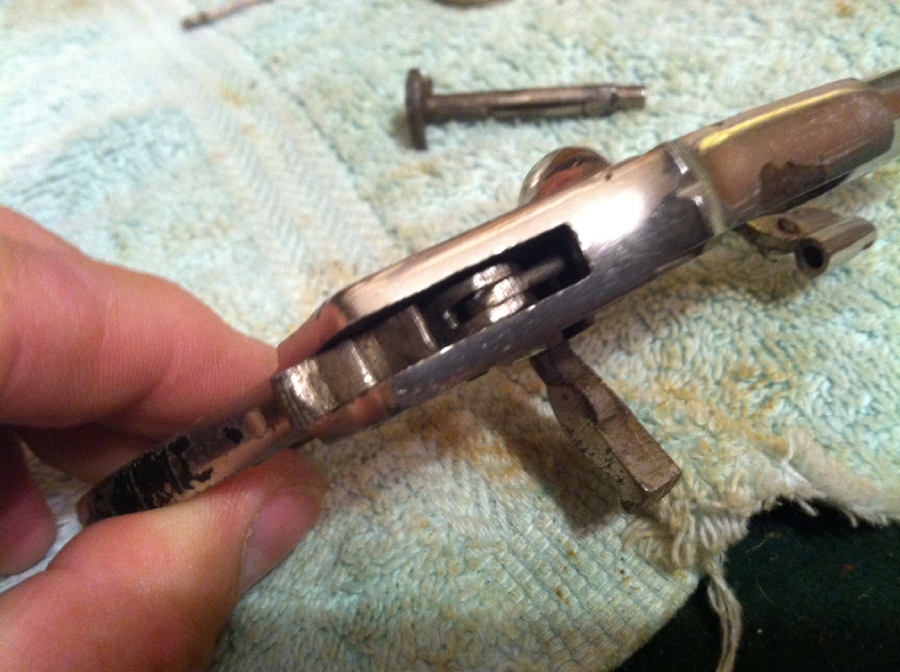 S.A. Belgian Folding Trigger Pocket Pistol Revolver For Sale at ...