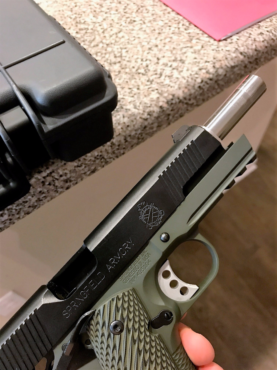 Springfield Armory 1911 Loader Operator Mc Marine Corps Unfired 4 Mag ...