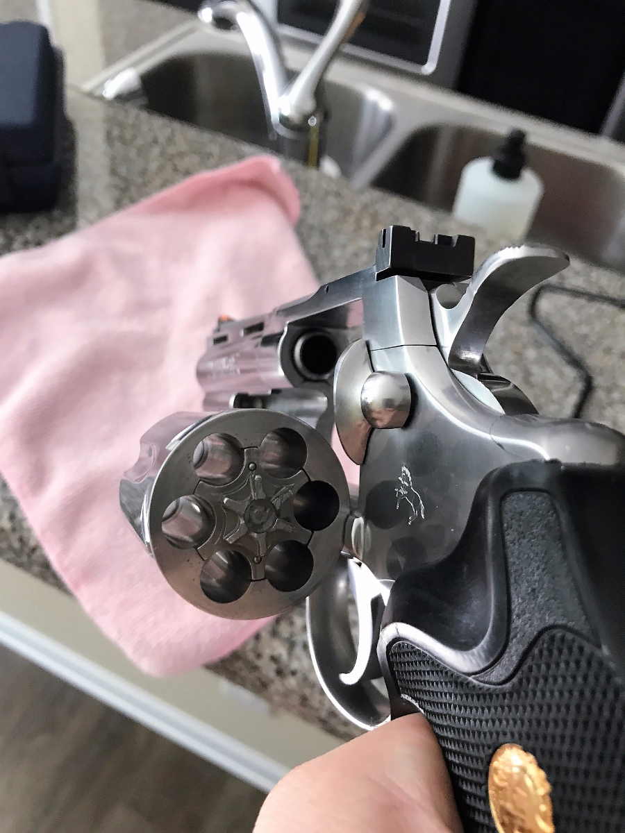 Colt Python Stainless Unfired 4 Inch With Box 1992 For Sale at GunAuction.com - 14470981