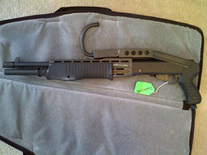 Franchi Spas 12 with folding stock and hook