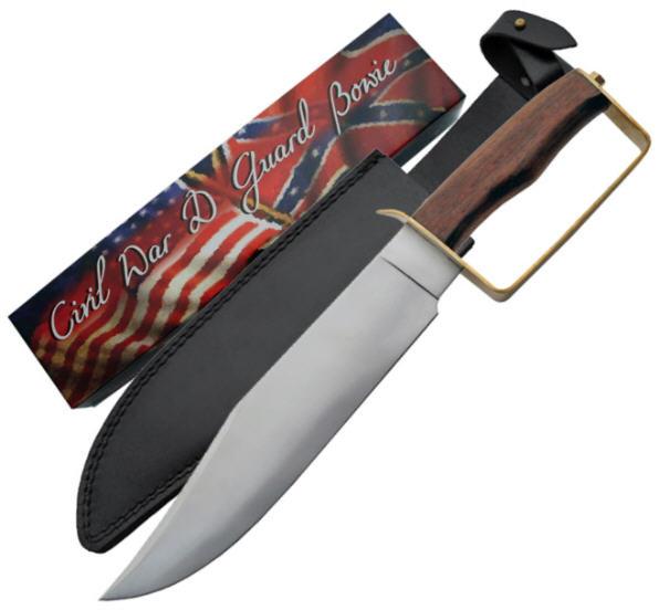 Civil War D-Guard Bowie Knife For Sale at GunAuction.com - 10390621