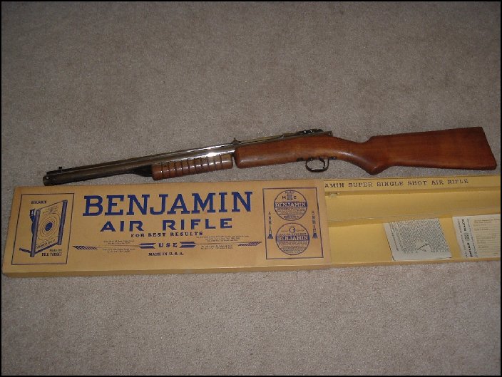 Vintage Benjamin 312 Air Rife With Box And Papers For Sale at ...