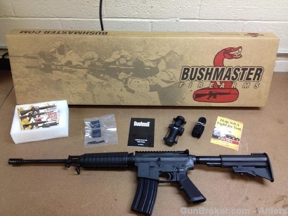 Bushmaster Firearms Inc. Bushmaster C15 Ar15 5.56 .223 Ar-15 Red Dot ...
