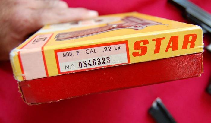 Star Early Model F .22lr Nice In Box, 2 Magazines For Sale at ...
