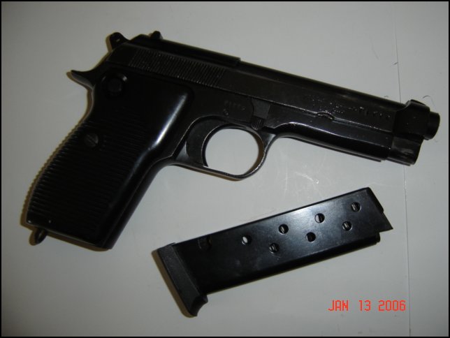 Helwan 9mm Pistol U.A.R. New Grips For Sale at GunAuction.com - 7208318