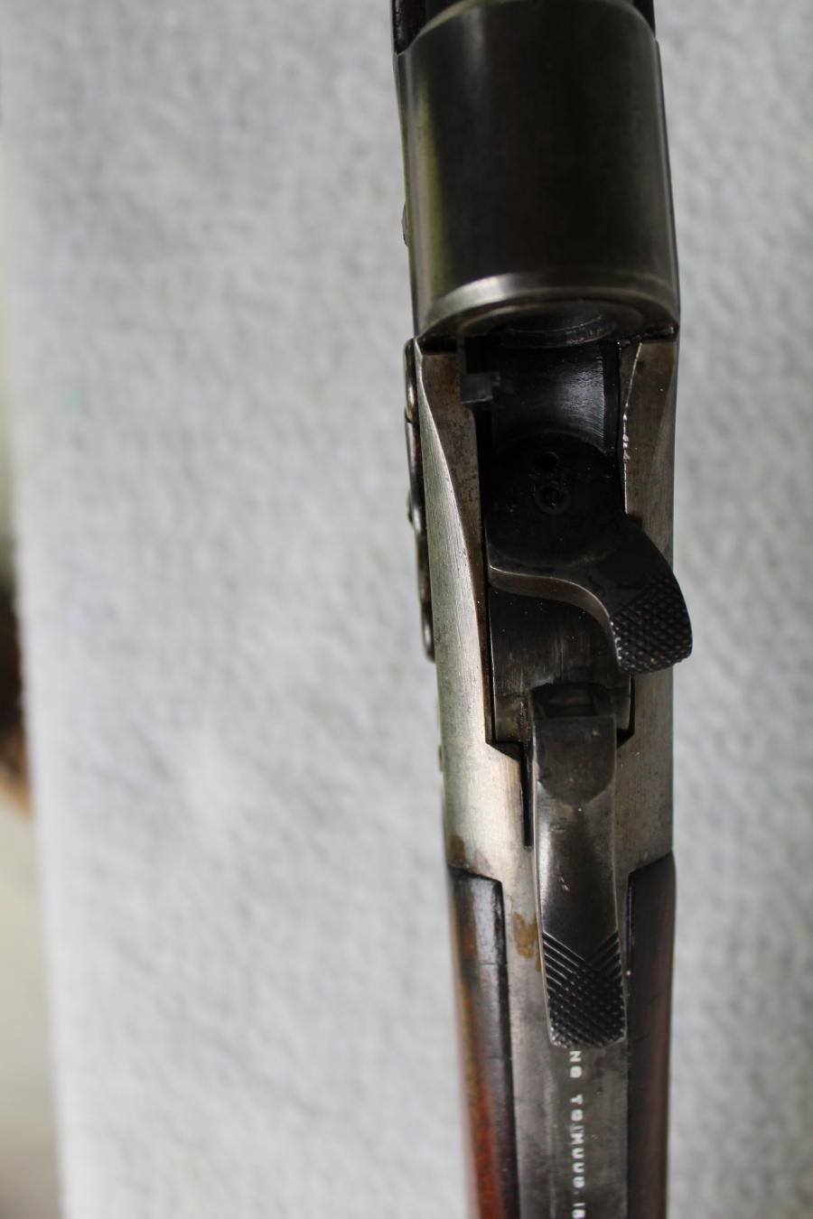 Danish Remington Rolling Block Danish Made Remington Rolling Block 11.7 ...