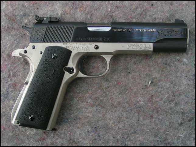 Springfield Armory (Geneseo, Il) Nat`L Match 1911 Uspsa/Ipsc Prototype ...