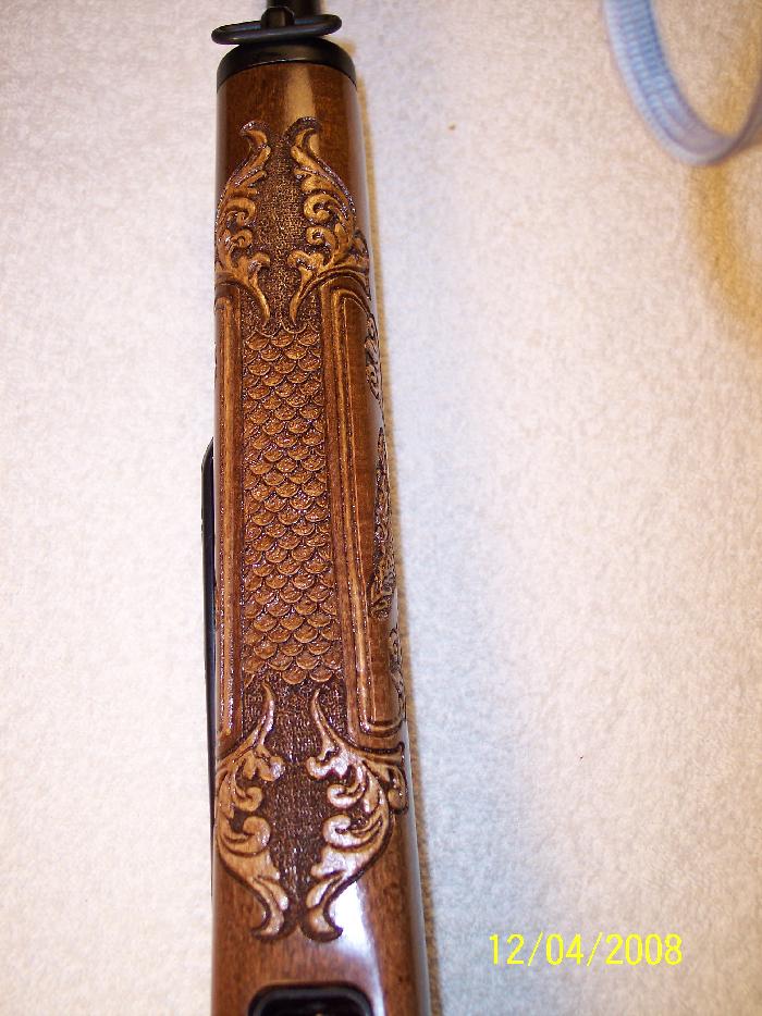 Ruger Mini 14 Ranch 223 Custom Carved Stocks For Sale at GunAuction.com ...