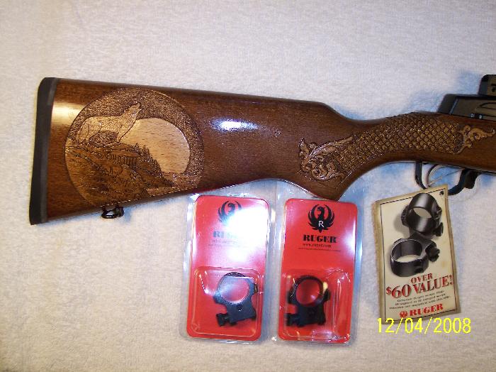 Ruger Mini 14 Ranch 223 Custom Carved Stocks For Sale at GunAuction.com ...