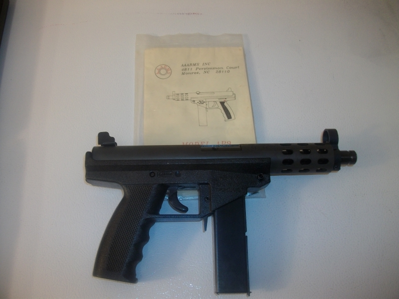 A.A. Arms Aa Arms Ap-9 9mm Tec-9 Type Semi Auto Pistol For Sale at ...