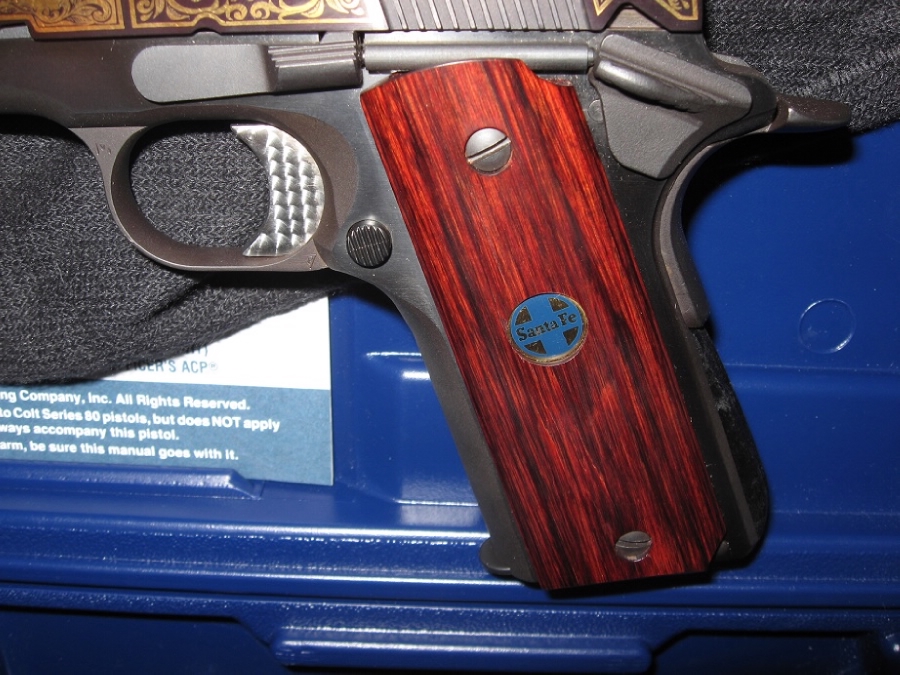 Colt Mk Iv Srs 80 Govt Santafe Rail Road 1911 0189-1212 For Sale at ...