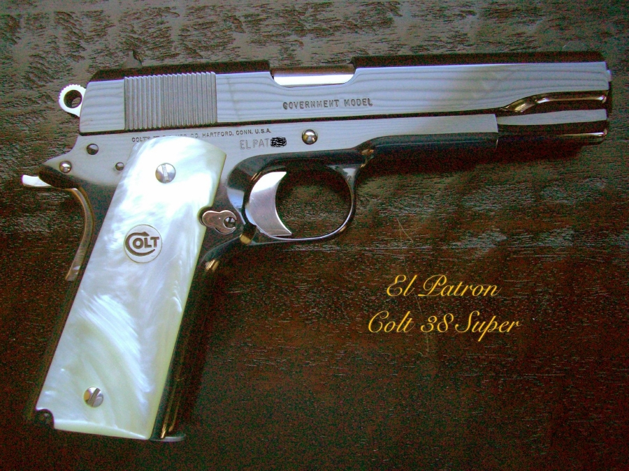 Colt El Patron .38 Super 1911 1 Of 500 For Sale at GunAuction.com ...