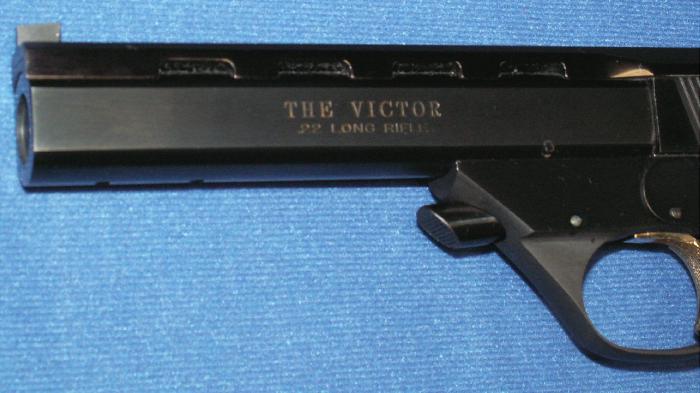 High Standard Victor Model 107 Military 22 Lr Pistol & Extra Bbl For ...