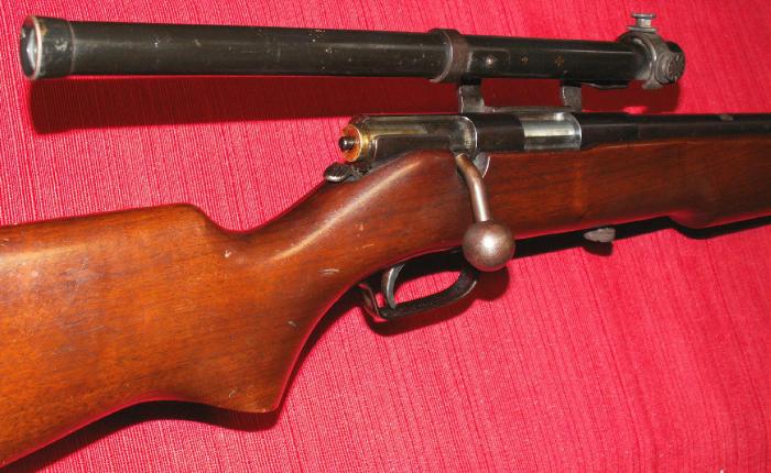 Western Field Model 47a 22 S - L - Lr Tube Feed Rifle With Scope For ...