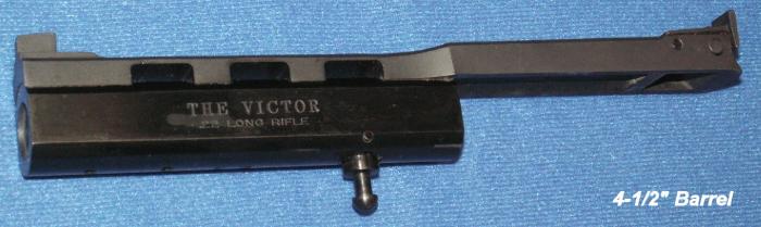 High Standard Victor Model 107 Military 22 Lr Pistol & Extra Bbl For ...