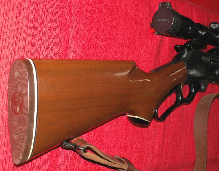 Marlin Firearms Co. Model 375 Carbine 375 Win Caliber With Scope For ...