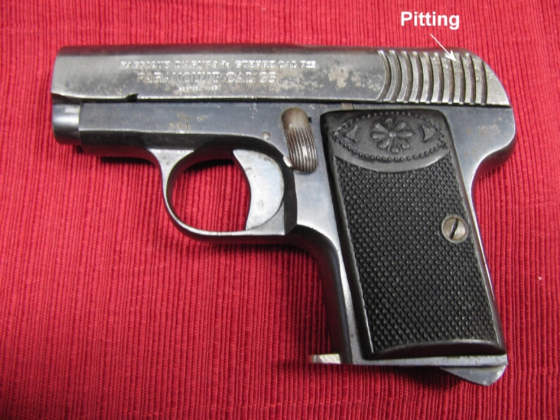 Fabriqued'Armes De Guerre Paramount Cal. 25/7.65mm For Sale at ...