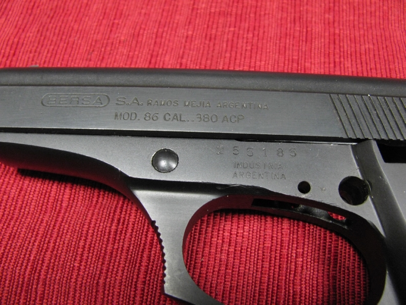 Bersa Model 86 .380 Auto For Sale at GunAuction.com - 11495595