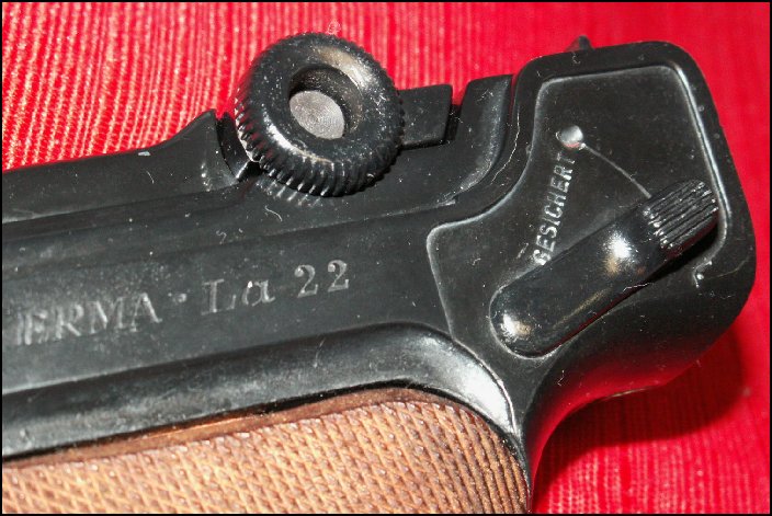 Erma Model La 22, .22lr Pistol - Luger Style For Sale at GunAuction.com ...