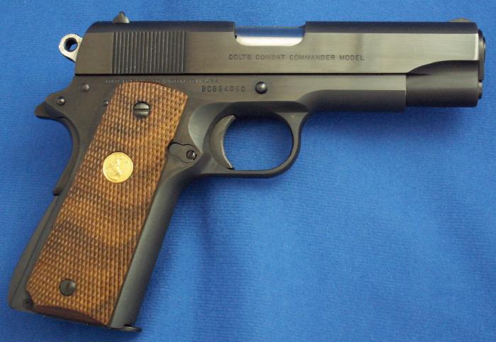 Colt Combat Commander Series 80 9mm Luger W/Extra Mag. For Sale at ...